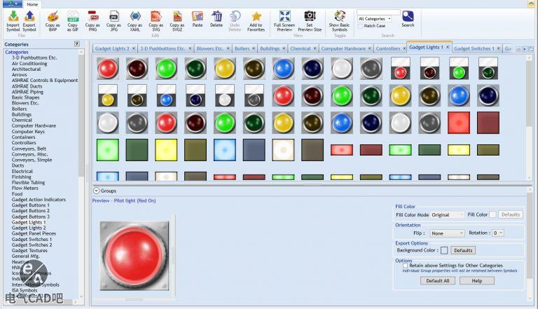 工控图标库Symbol Factory Universal – 电气CAD吧