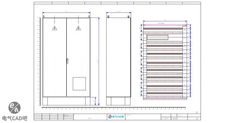 箱柜布局与安装面板 宏 – 电气CAD吧